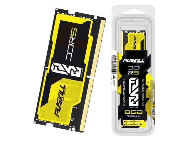 PUSKILL Memoria Ram DDR5 8GB 4800MHz 1.1V 262-Pin Notebook Laptop SO ...