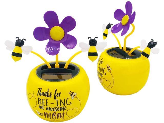 Solar Powered Dancing Flower - Solar Dancing Toy Flower, Colorful Pots ...