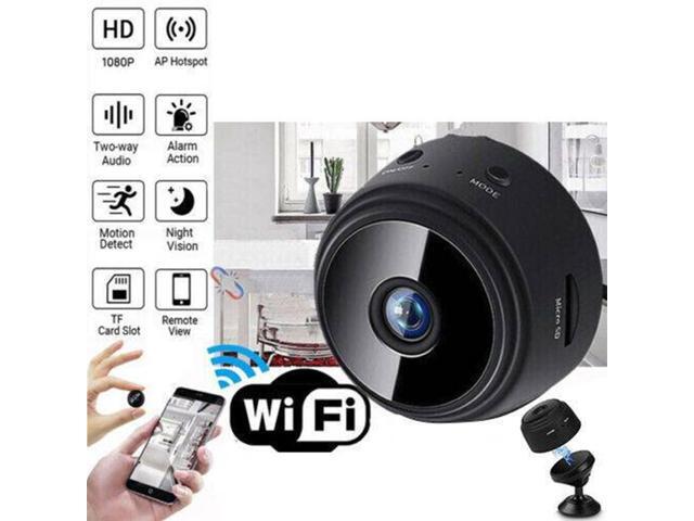 Mini Wireless Hidden Spy Camera Wifi IP Home Security DVR Night Vision ...
