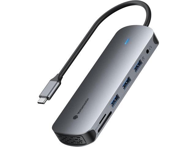 Yottamaster 10 in 1 USB C hub Docking Station, USB C Hub with 4K HDMI ...