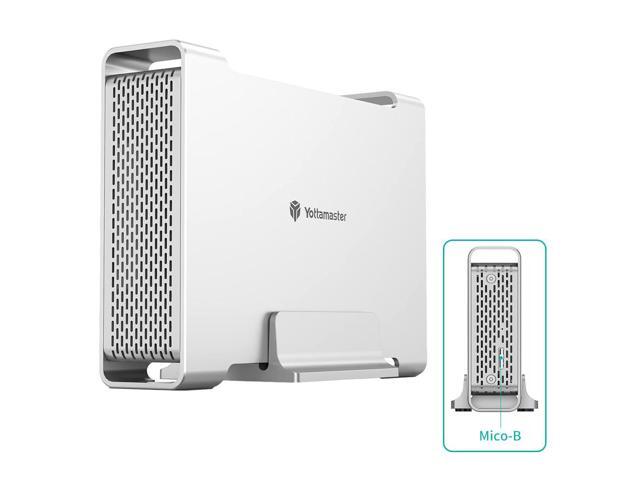3.5 Inch Hard Drive Enclosure, Yottamaster Aluminum USB 3.0 External ...