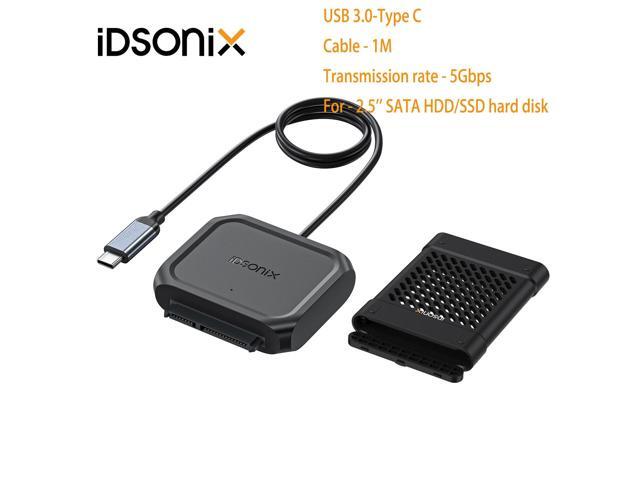 iDsonix USB C 3.0 to SATA 2.5" Hard Disk Drive Adapter Cable for ...