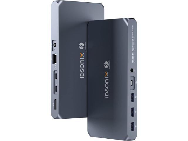 iDsonix Thunderbolt 3 Docking Station USB C Thunderbolt 3 Dock 8K@60HZ ...