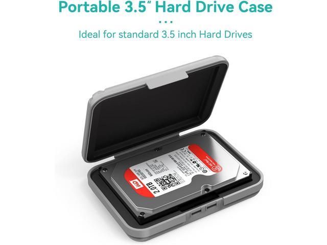 Yottamaster 5-Pack 3.5" Hard Drive Case, Portable Hard Drive Disk ...