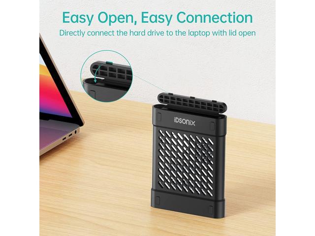 iDsonix 2.5 Inch Hard Drive Case (5 Pack), Portabel Silicone 2.5 SSD ...