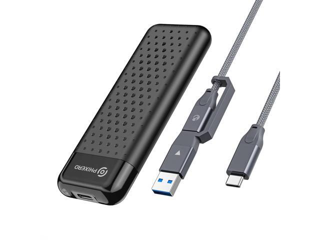 PHIXERO M.2 NVMe SSD Enclosure Reader USB 3.2 Gen 2 Type C 10Gbps High ...