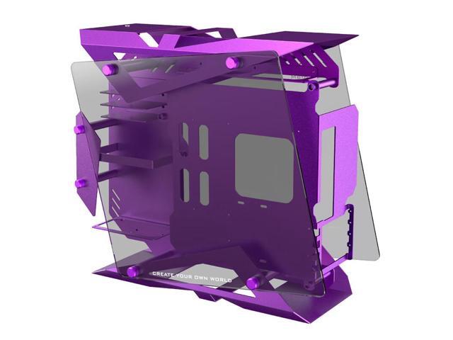Zeaginal ZC-22 Purple ATX Mid Tower Computer Case,Support 360mm ...