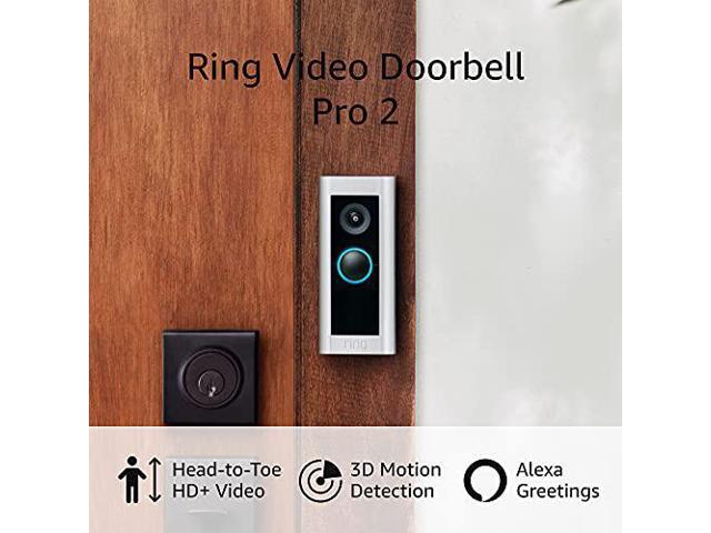 Ring Doorbell Pro2 | Satin Nickel - Newegg.com
