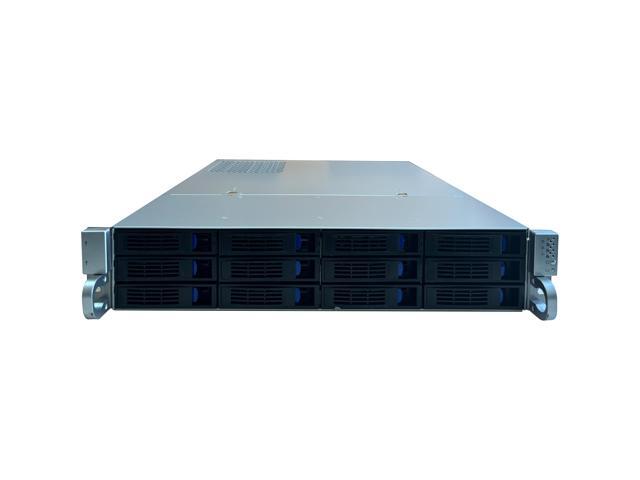 KCMconmey 2U 21.7 12 Bay 2.5 / 3.5 SATA / SAS Hot Swap Server Rackmount ...