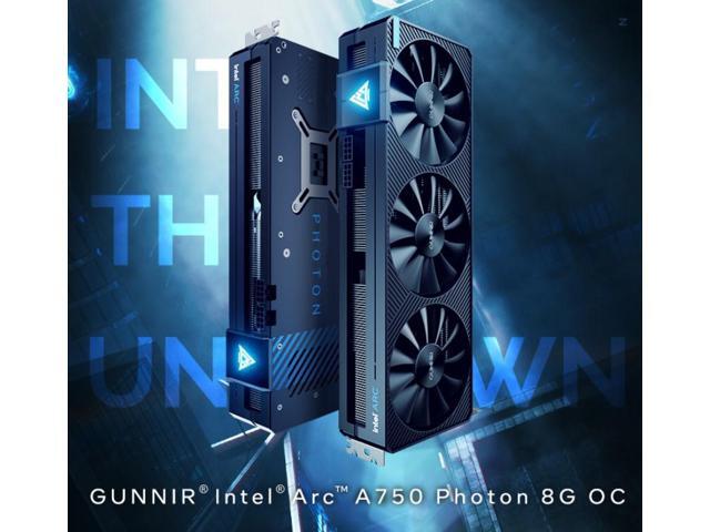 GUNNIR Intel Arc A750 Photon 8G OC 2400MHz GDDR6 Game Design Video ...