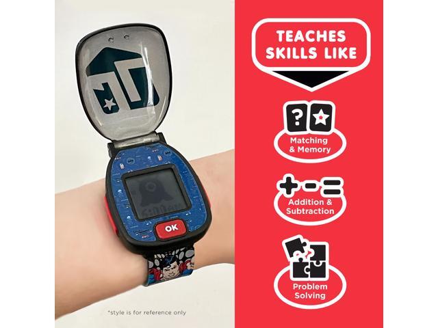 PlayZoom Justice League Smartwatch - Superman Batman Kids Smartwatch ...