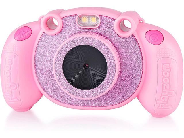 PlayZoom Snapcam - Pink Kids Digital Camera, Video, 2X Zoom, Photo ...