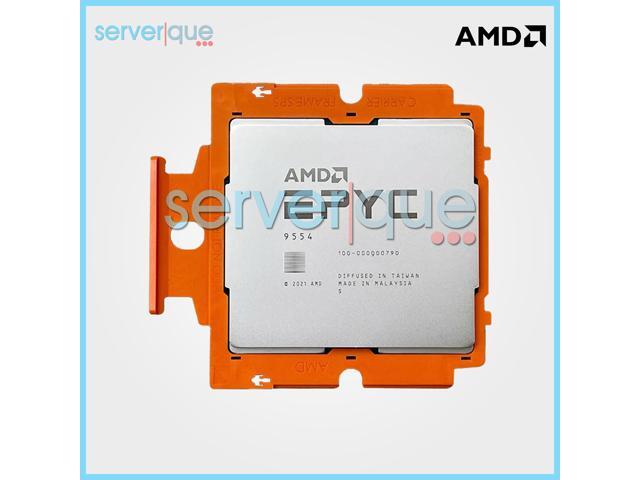 Refurbished: AMD 100-000000790 EPYC 9554 64-Core 3.10GHz 256MB ...