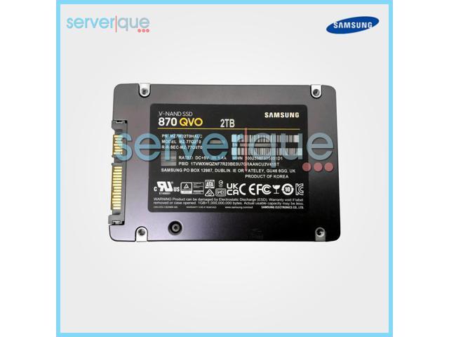 Refurbished: Samsung MZ-77Q2T0B/AM 870 QVO 2TB 6Gbps SATA 2.5 Quad ...