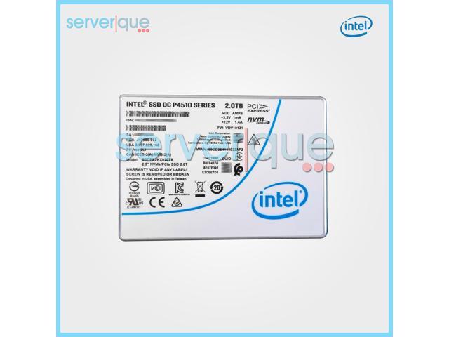 Refurbished: Intel SSDPE2KX010T8 DC P4510 1TB 2.5" TLC PCI-e 3.1 x4 ...
