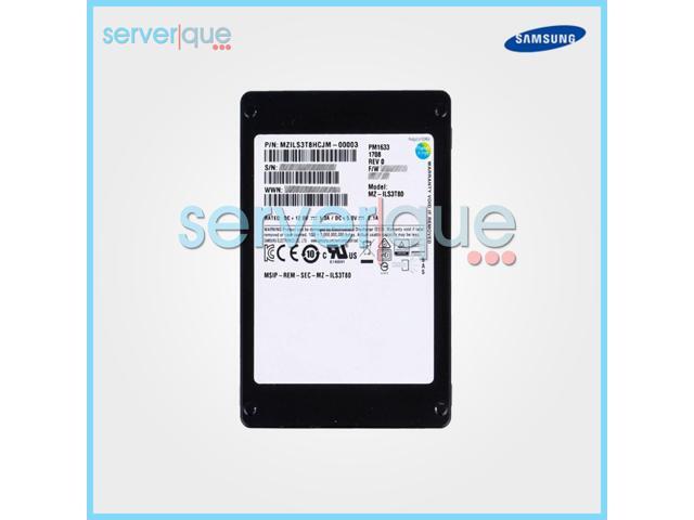 Refurbished: MZ-ILS3T80 Samsung PM1633 3.84TB SAS 12Gbps 2.5" Internal ...