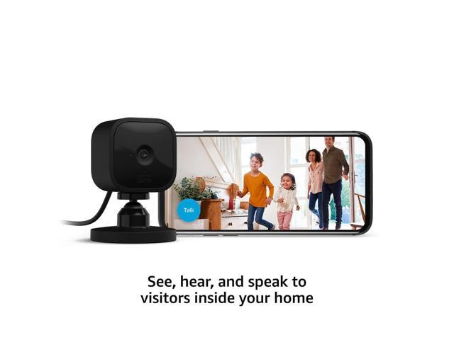 Blink Mini - Compact indoor plug-in smart security camera, 1080p HD ...