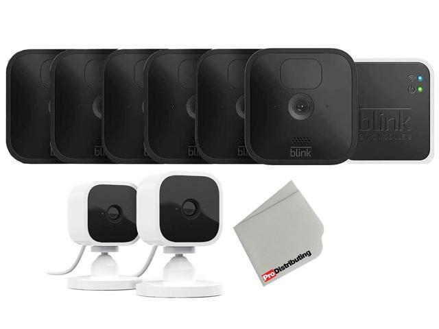 6 Pack Blink Outdoor Wireless Security Camera with 2 Pack Blink Mini ...
