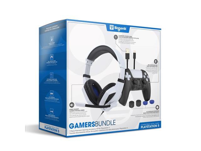 Biogenik 7 Piece Gamers Bundle Accessory Kit for Playstation 5 - BGK183 ...
