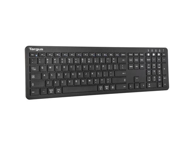 Targus Full-Size Multi-Device Bluetooth Antimicrobial Keyboard ...