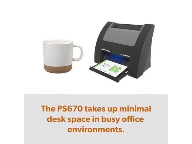 Ambir nScan 690gt DS690GT-AS Card Duplex ID Card Scanner with AmbirScan ...