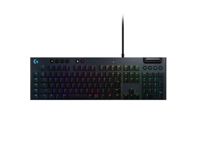 Logitech G Gaming Keyboard Wired G813 GL Switch Tactile Mechanical ...