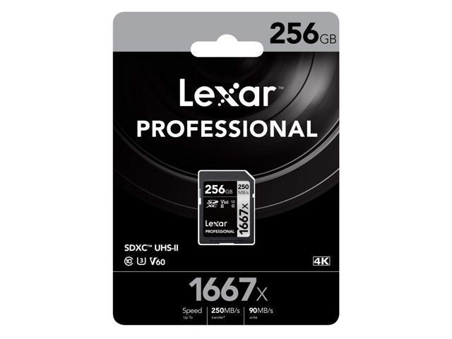 Original Lexar 1667x V60 250MB/s Flash Memory sd cards 64gb 128GB UHS ...