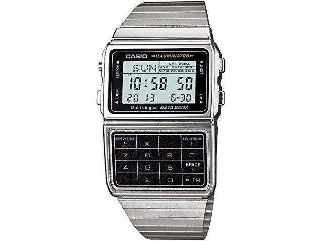 Men's Casio Databank Telememo Calculator Watch DBC611-1D DBC-611-1D ...