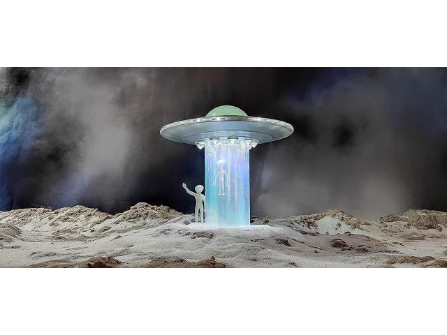 WAN TAI Alien UFO Table Touch Lamp LED Alien Abduction Cool Unique ...