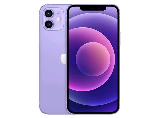 Refurbished: Apple iPhone 12 (2020) Fully Unlocked 4GB/128GB - Purple ...