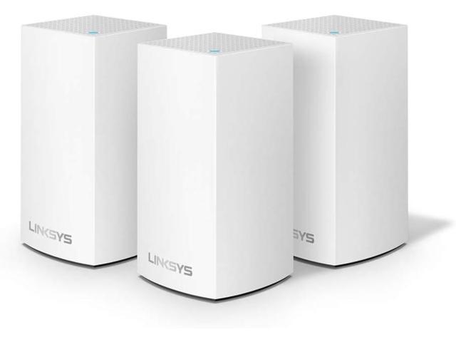 Refurbished: Linksys WHW0103-RM2 Velop Dual-Band Intelligent Mesh Wi-Fi 5 System 3-pack - White ...