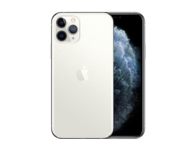 Refurbished: Apple iPhone 11 Pro Max Fully Unlocked 4GB/256GB - Silver ...