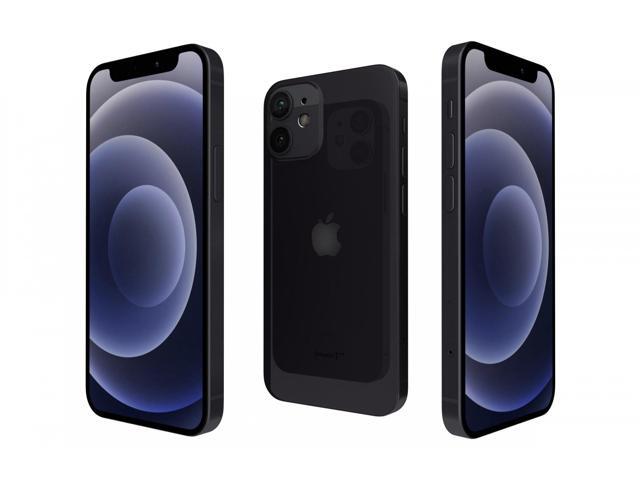 Refurbished: Apple iPhone 12 Mini Fully Unlocked 4GB/64GB - Black ...