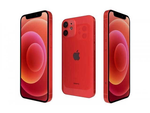 Refurbished: Apple iPhone 12 Mini Fully Unlocked 4GB/256GB - Red ...