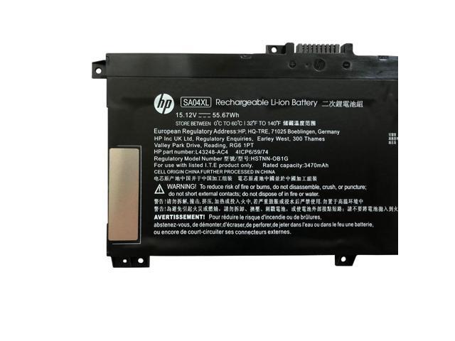 New Genuine OEM HP Battery 55.67WH L43267-005 Envy X360 15-DR 15-DS 15M ...