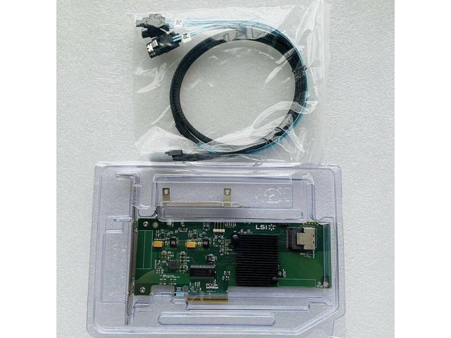LSI 9211-4i 6Gbps HBA LSI 9211 P20 IT Mode+8087 cable for ZFS FreeNAS ...