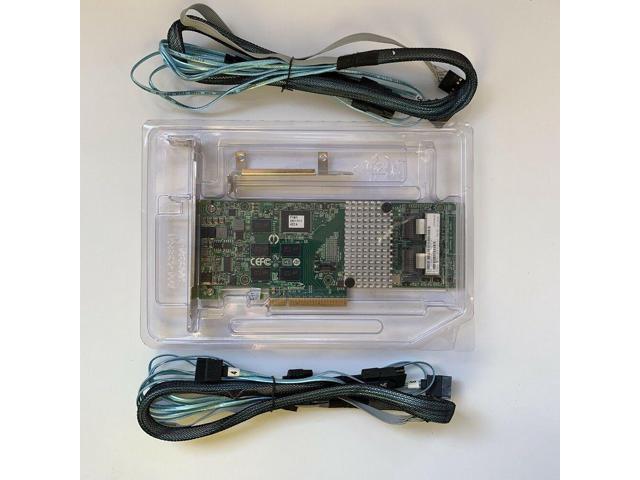LSI 9261-8i 8-port PCI-E 6Gb/s RAID Controller Card + 2PCS 8087 to 4 ...