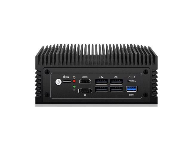 N100 mini PC home Firewall Appliance, fanless mini pc,pfsense router,4 ...