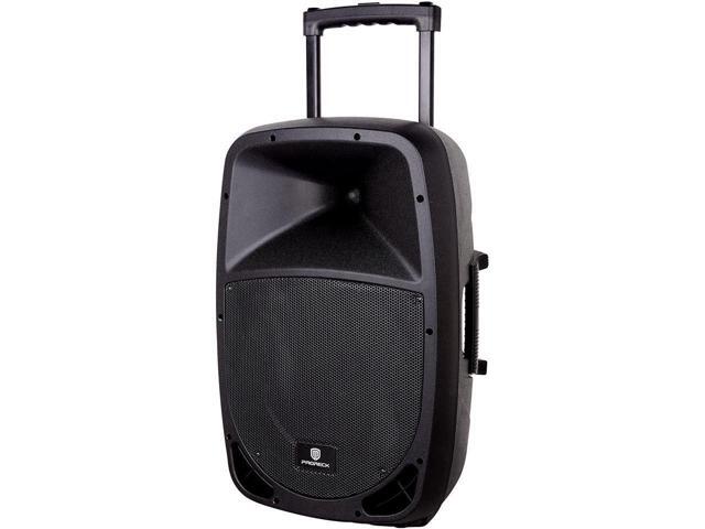 PRORECK Freedom 15 Portable 15-Inch 800 Watt 2-Way Rechargeable PA ...