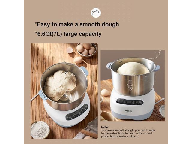 Joydeem Electric Dough Maker with Ferment Function, Microcomputer Timing, Face-up Touch Panel ...