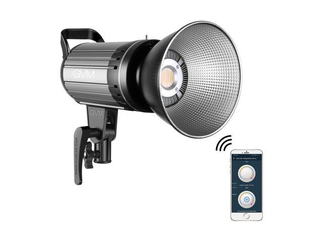 GVM LED Video Light G100W, CRI97+/3200K~5600K Bowens Mount Led ...