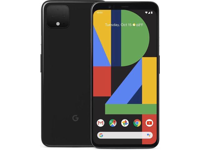 Refurbished: Google Pixel 4 128GB Fully Unlocked Just Black-Refurbished ...