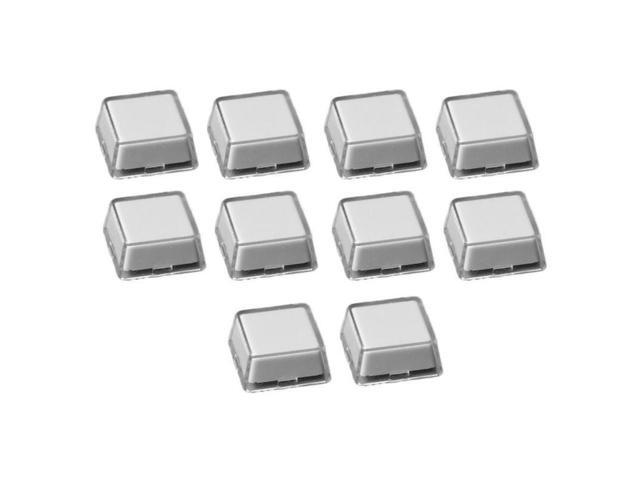 10pcs Transparent Keycaps Double-layer Keycaps Removable Paper Clips ...