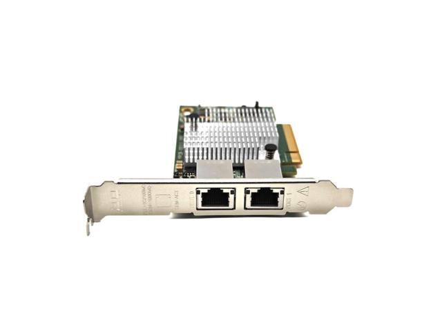 10G Double Port Ethernet Card 10G X540-T2 PCIE-X8 Network Extend Adapter 2 Port 10 Gigabit RJ45 ...
