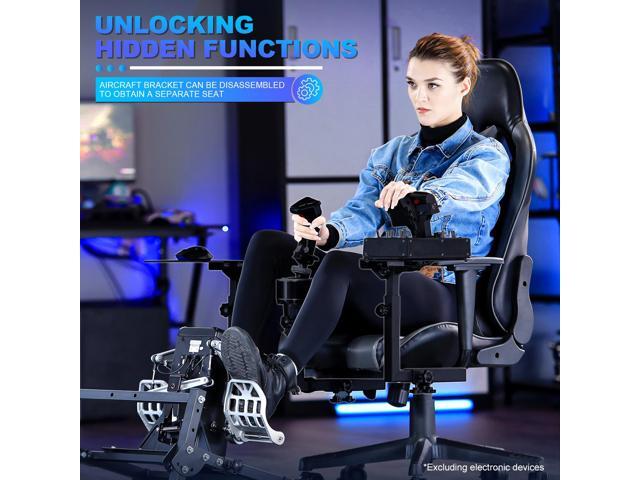 Minneer Flight Racing Joystick Bracket with Gaming Chair Compatible ...