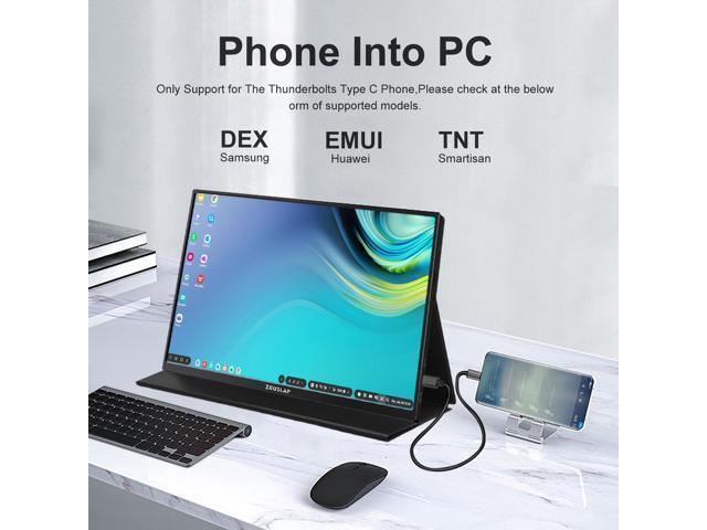 ZEUSLAP P16 16 Inch Portable Monitor, 1920*1200 60Hz 100%sRGB IPS ...