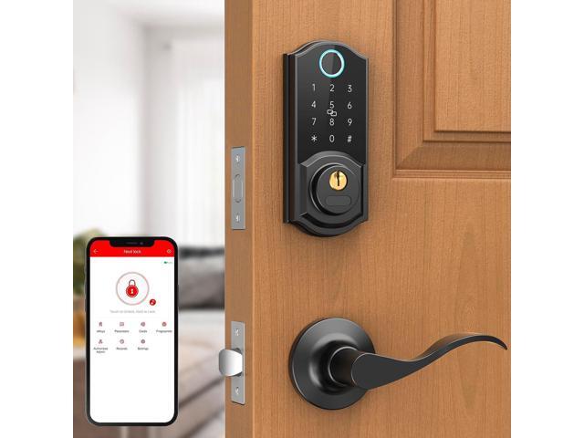 Smart Lock, Keyless Entry Door Lock for Front Door, Smart Deadbolt ...
