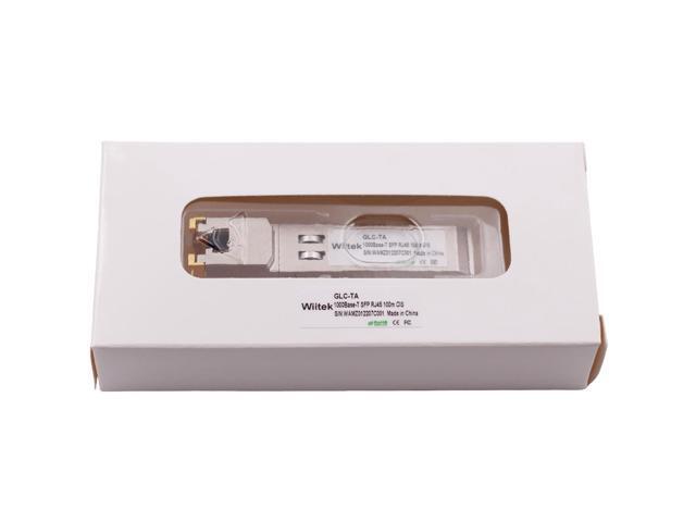 1.25G SFP-T, 10/100/1000BASE-T Gigabit Copper SFP, Wiitek SFP to RJ45 ...