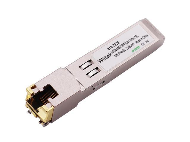 1.25G SFP-T, 10/100/1000BASE-T Gigabit Copper SFP, Wiitek SFP to RJ45 ...