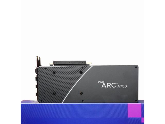 Intel Arc A750 A-Series Graphics 8GB Redesigned Cooler Editon PCI ...